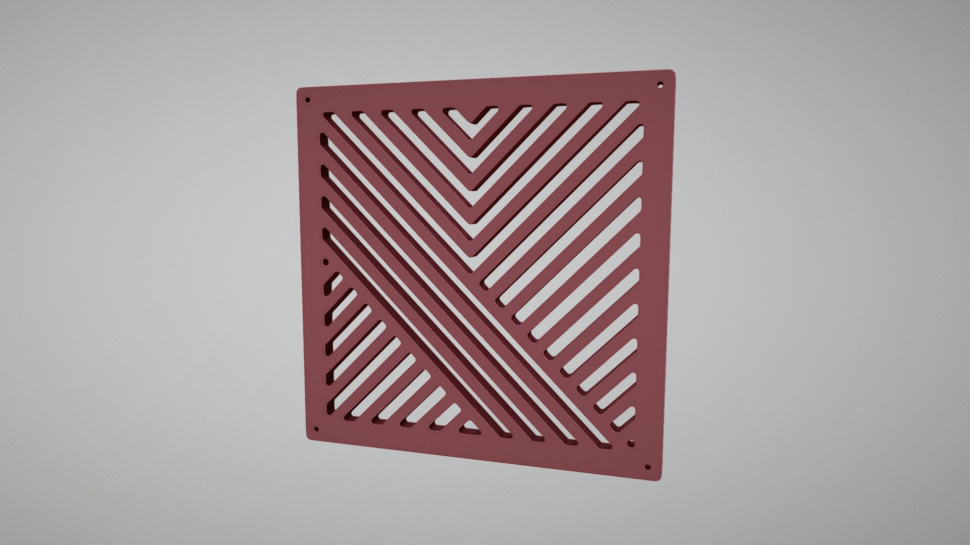 Art ventilation grille - 3D model by Alex Solianyk (@alex.engineer ...