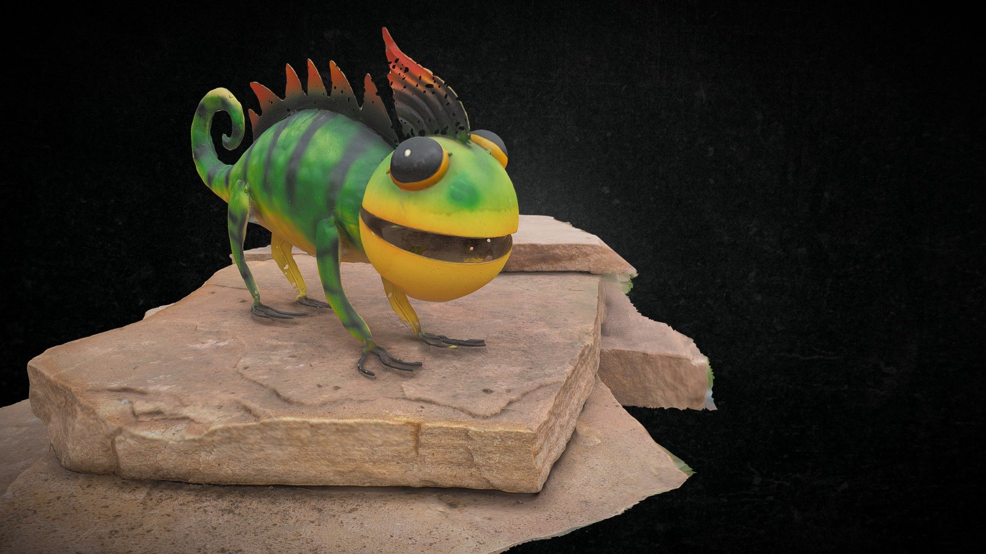 The Tin Lizard - Download Free 3D model by Michael.Lohr [95ec2ec ...