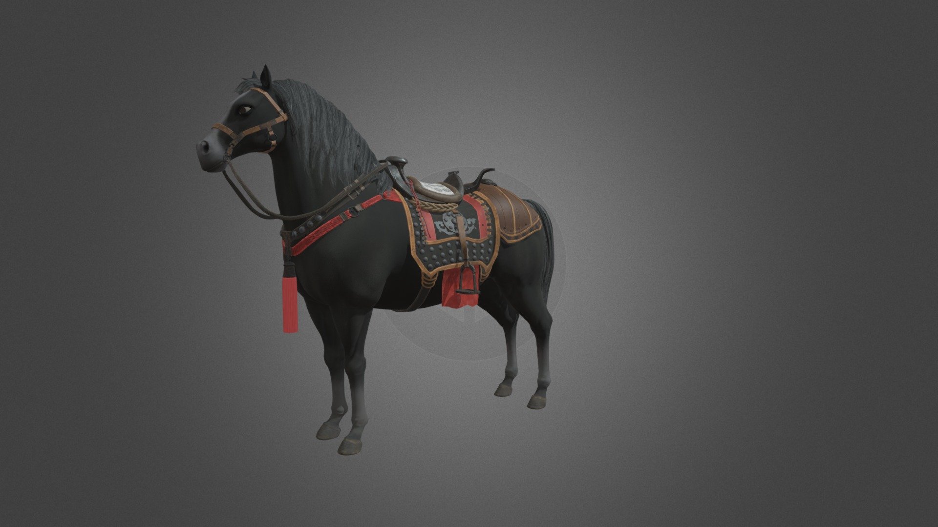 horse - Buy Royalty Free 3D model by tingting_er [95ec622] - Sketchfab ...