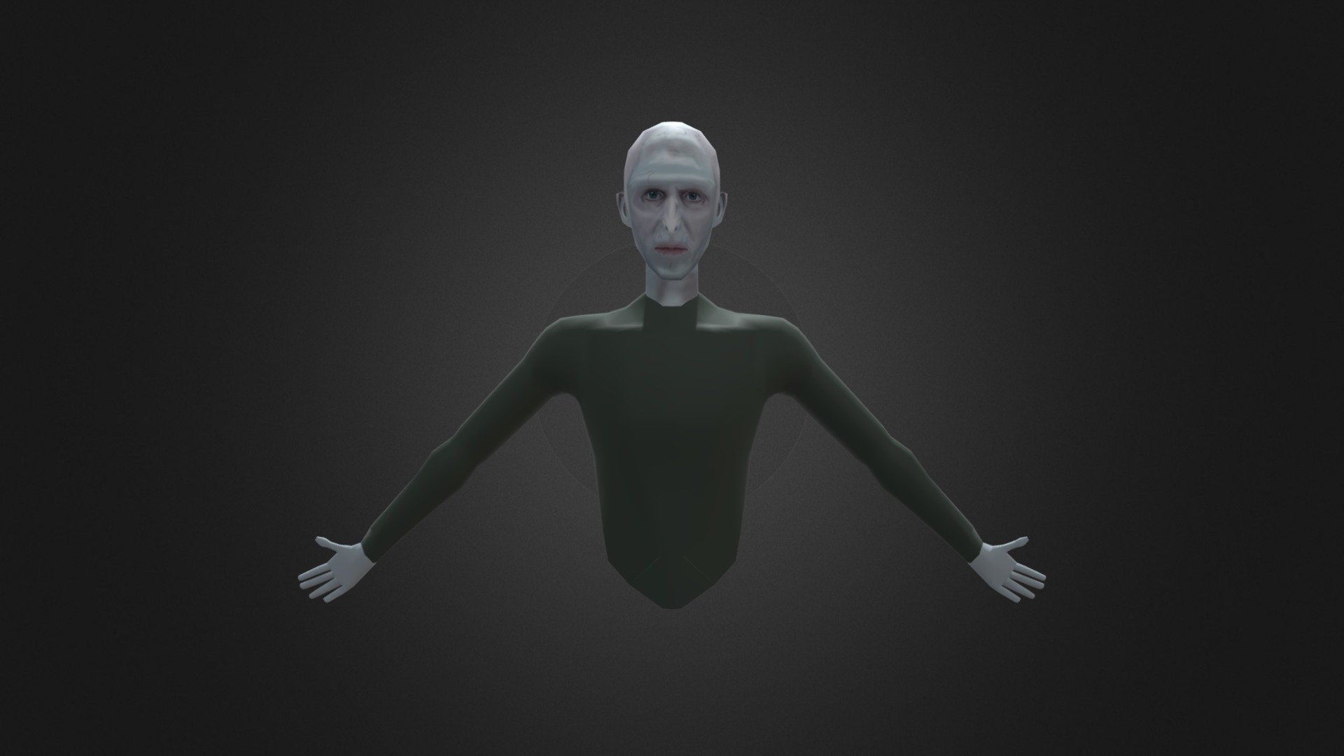 Half Body - Voldemort - 3D model by Bossbosserous [95ec93b] - Sketchfab