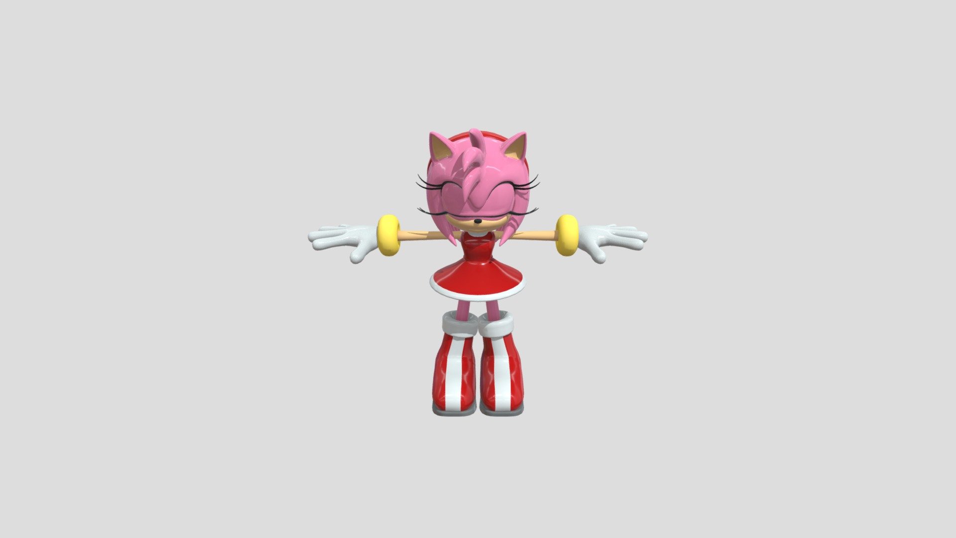 PC Computer - Sonic Forces - Amy Rose - 3D model by sonixfan2341 ...