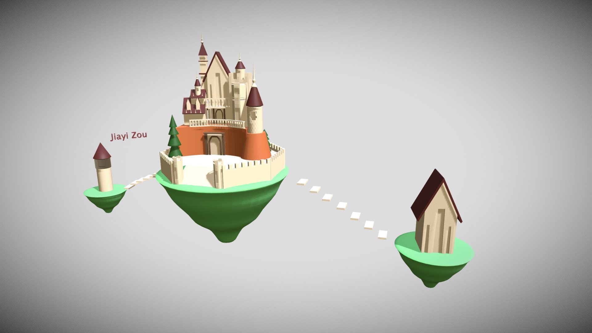 Wk06 Castle Zou Jiayi - Download Free 3D model by Jiayi Zou (@Joyce.Zou ...