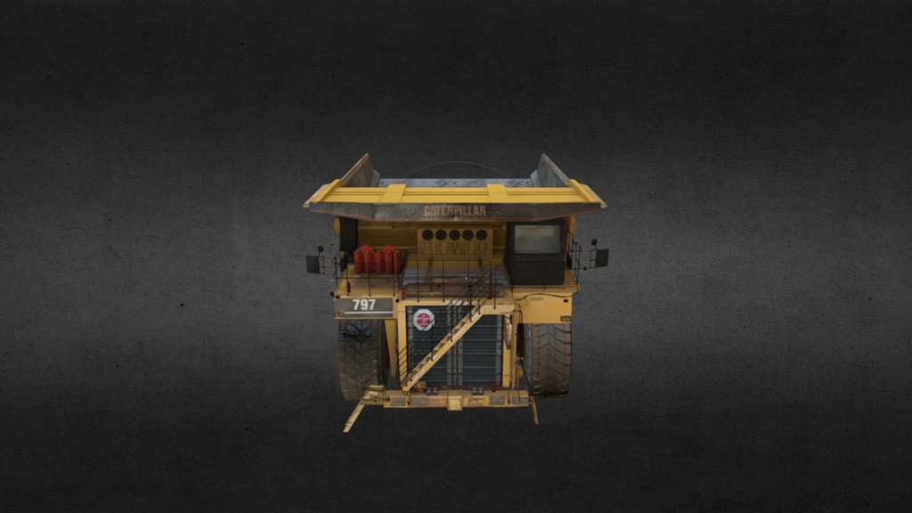 CAT 797 Learning Aid Demo - 3D model by EvanSisson [95f1fbe] - Sketchfab