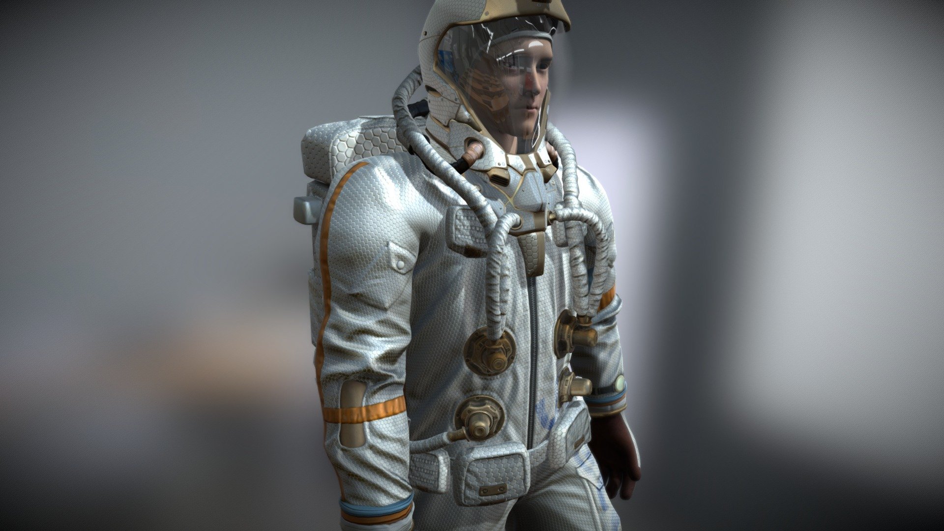 3DRT - Astronaut - 3D model by 3DRT.com [95f236d] - Sketchfab