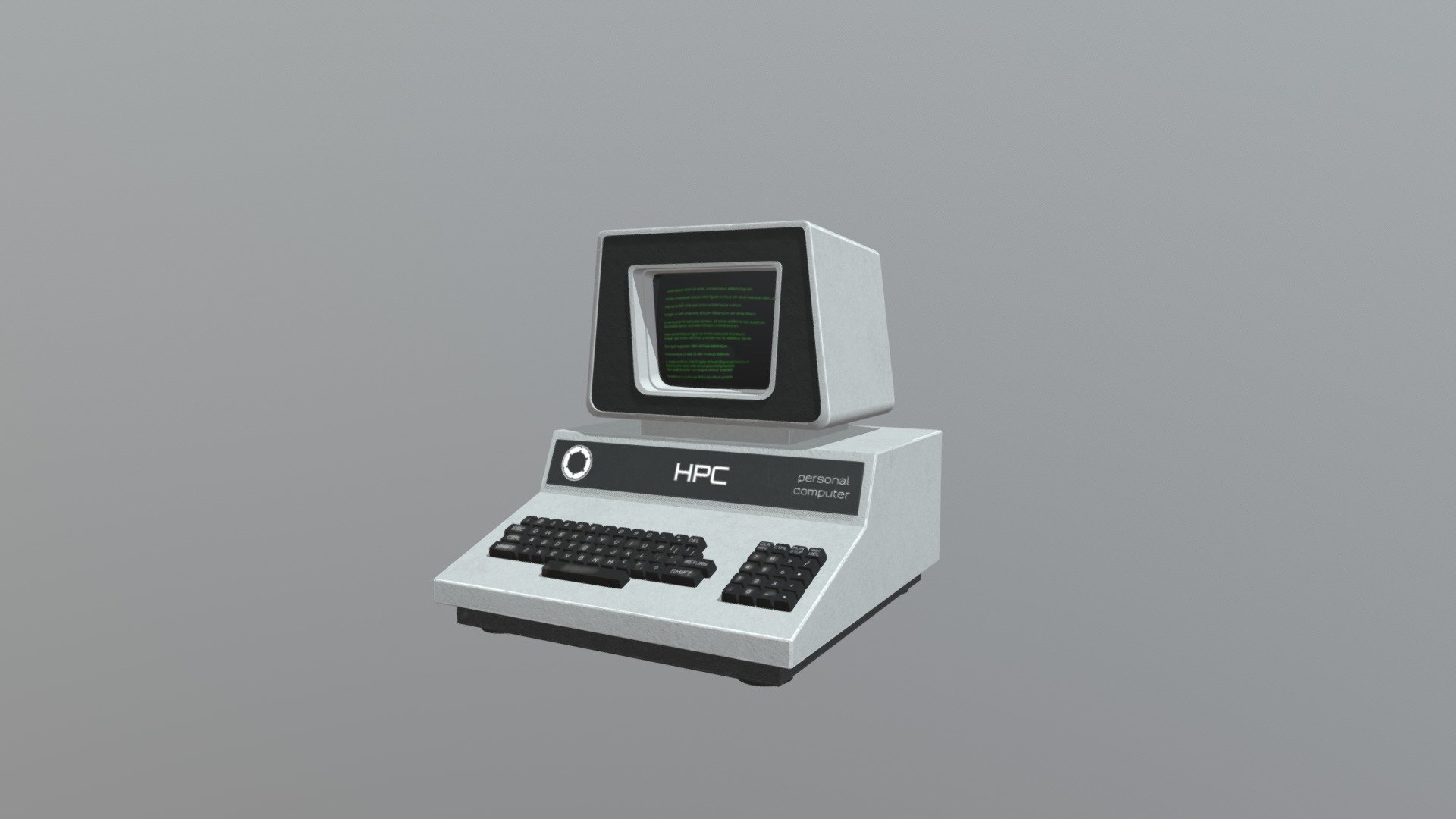 Computer - 3D model by elyons [95f2701] - Sketchfab