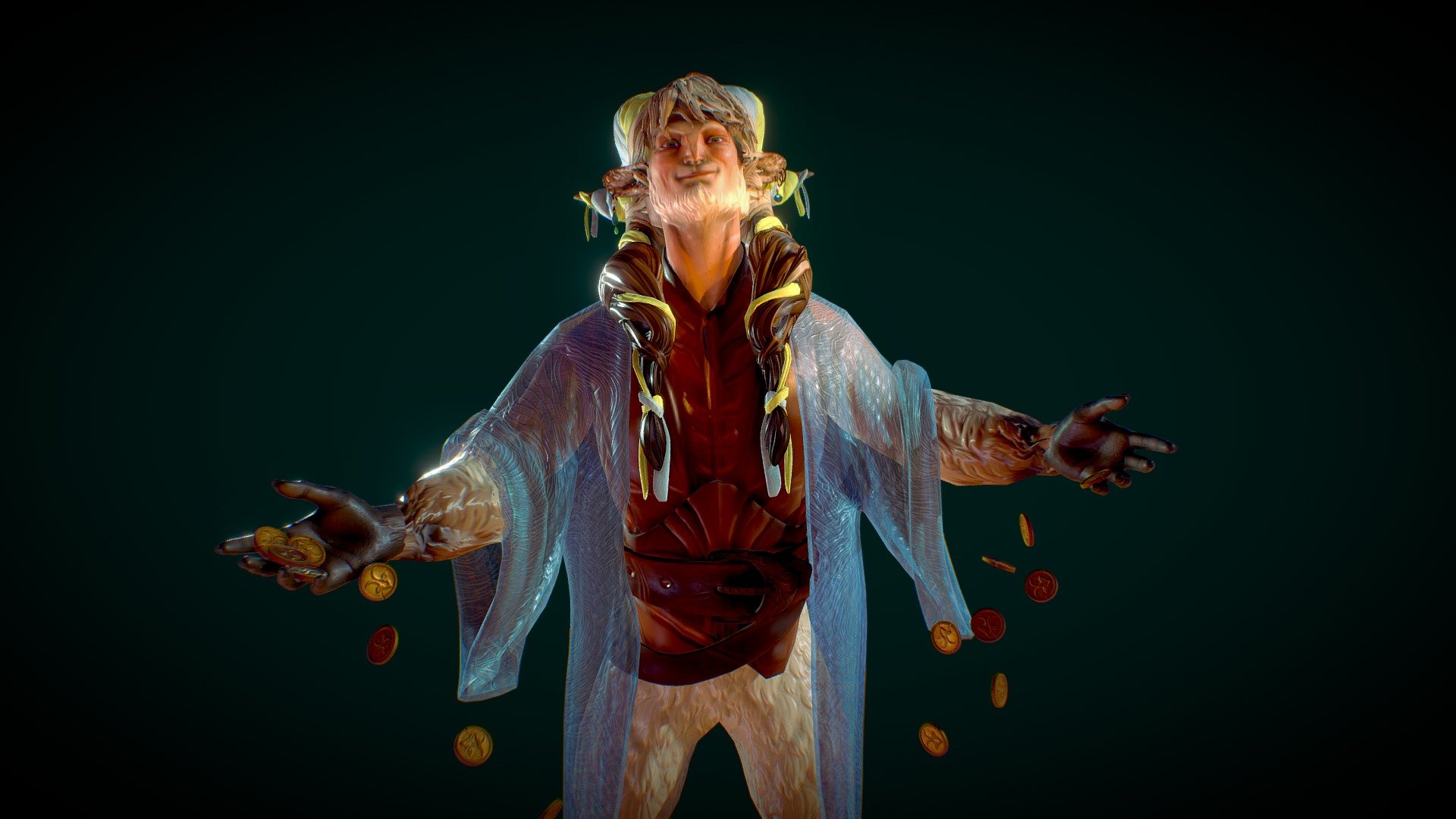 Satyr - Character Bust Assignment - 3D model by marigallet [95f2b83 ...