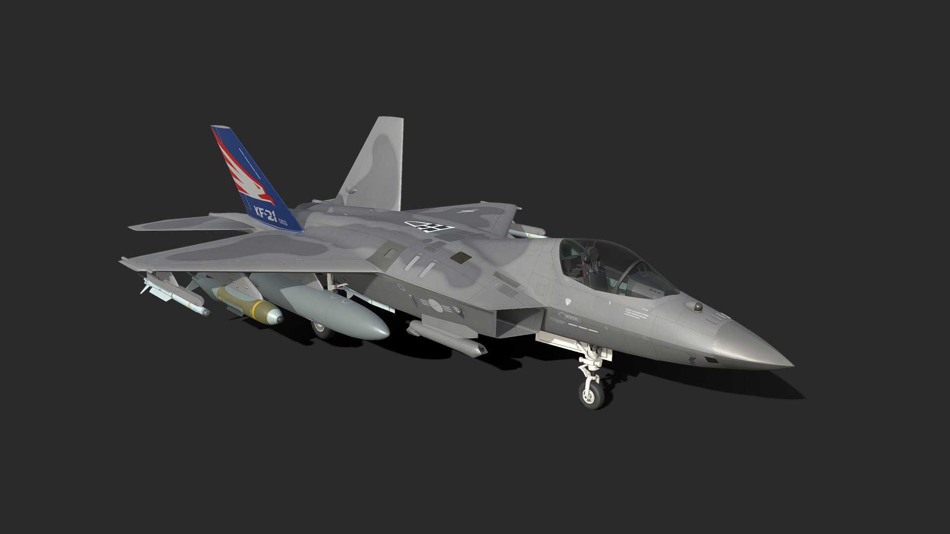 KAI KF-21 Boramae - 3D model by Tim_samedov [95f3359] - Sketchfab