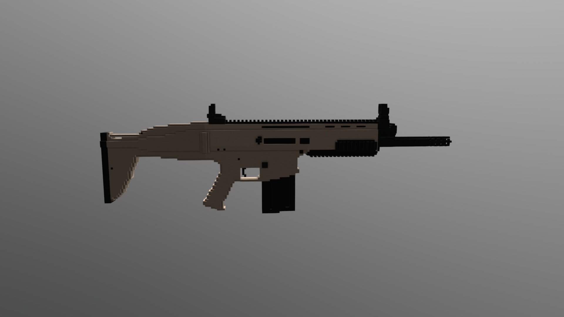 SCAR H - 3D model by rejante (@rejjy) [95f747e] - Sketchfab