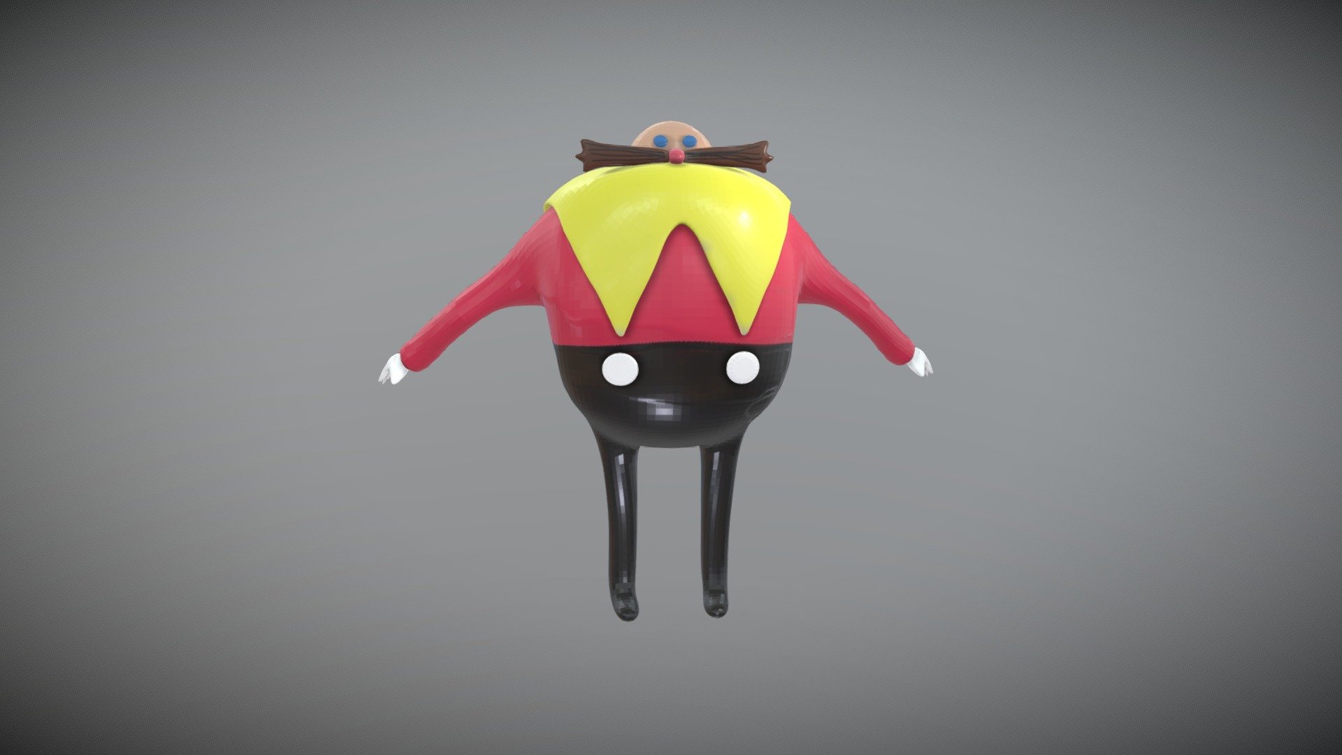 Classic Dr. Eggman - 3D model by Ojk114 [95f8ad5] - Sketchfab