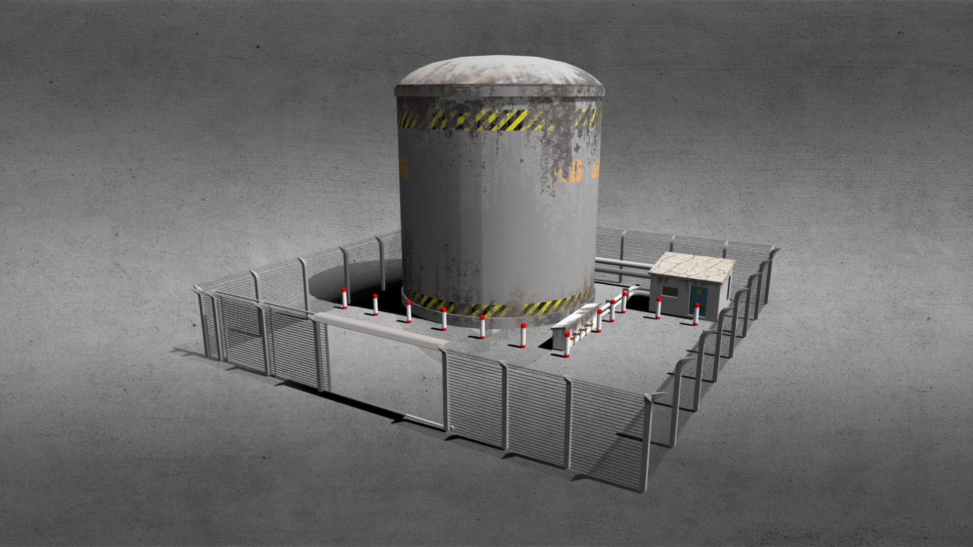 Oil Tank - Buy Royalty Free 3D model by luminou_CS (@luminou) [95faf1d ...