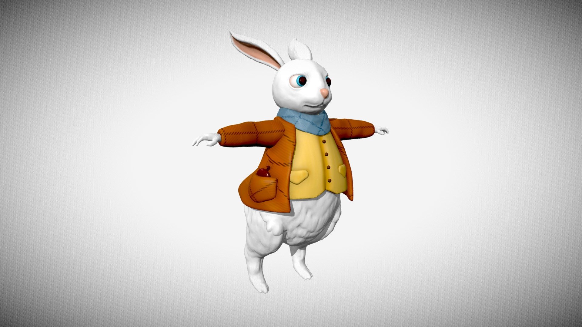 The White Rabbit - 3D model by HopeTohme [95fb764] - Sketchfab