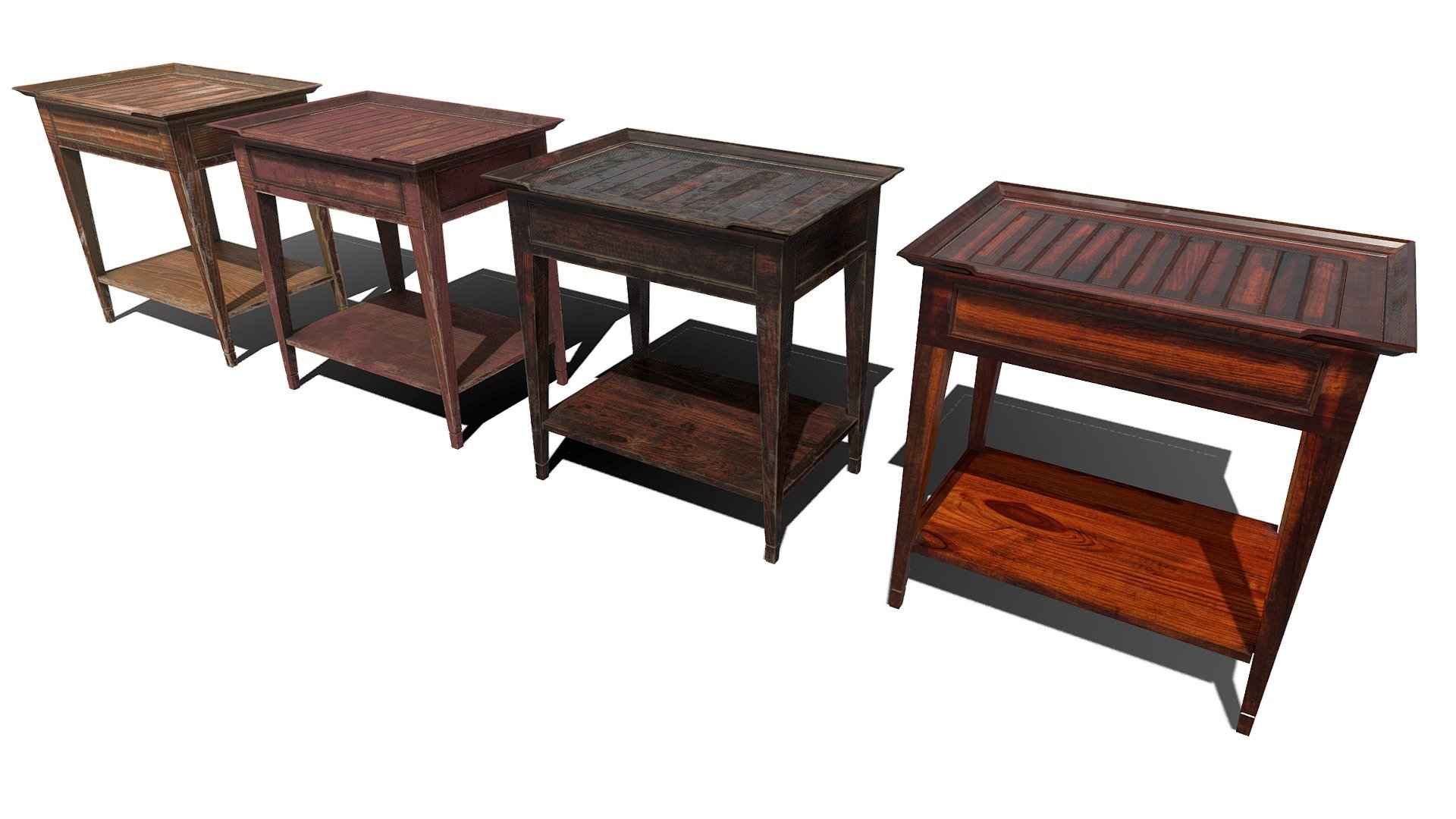 Small Antique Occasional Table - Buy Royalty Free 3D model by Studio ...