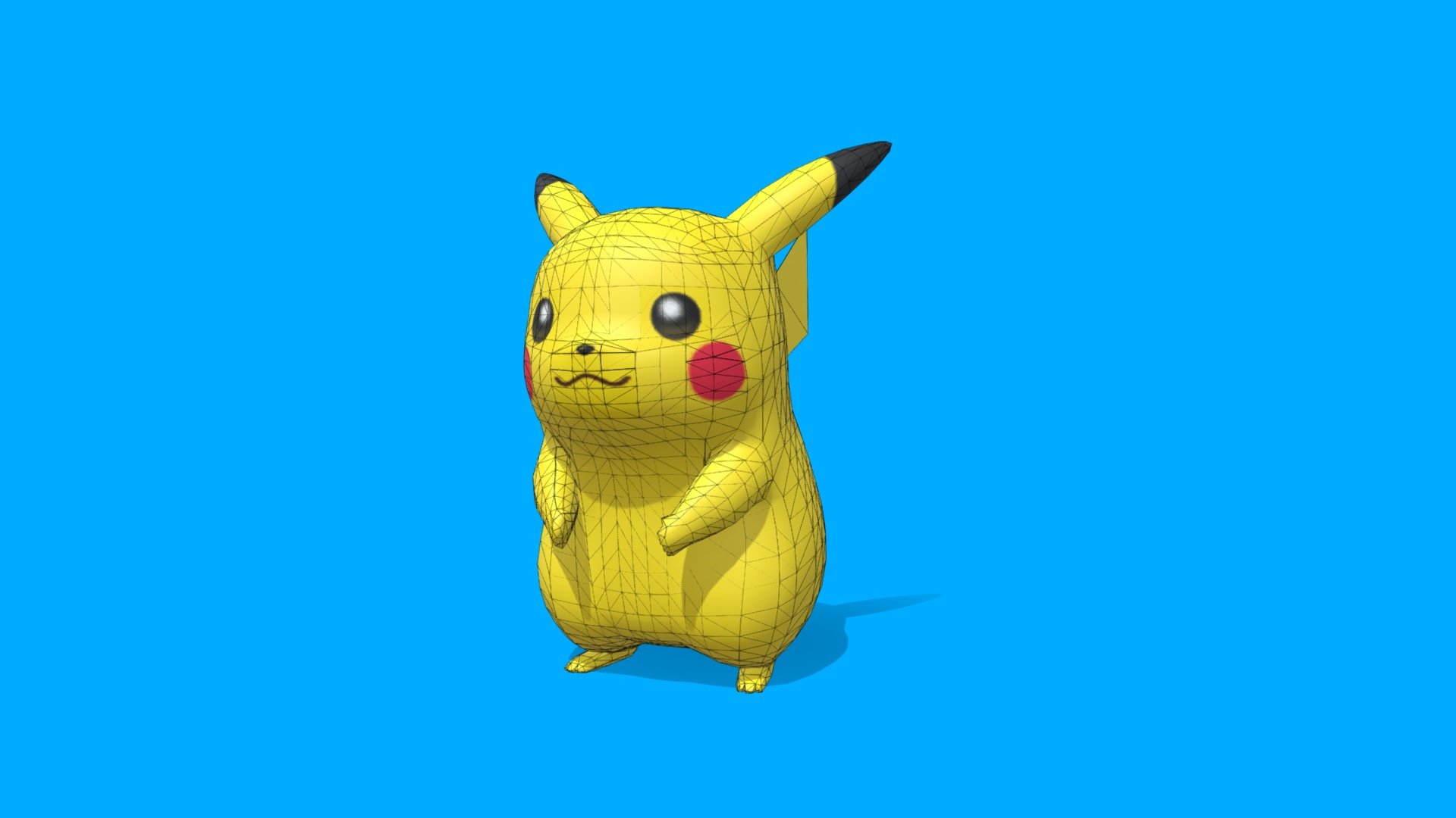 Pikachu - Download Free 3D model by Zarboy086 [95fd583] - Sketchfab