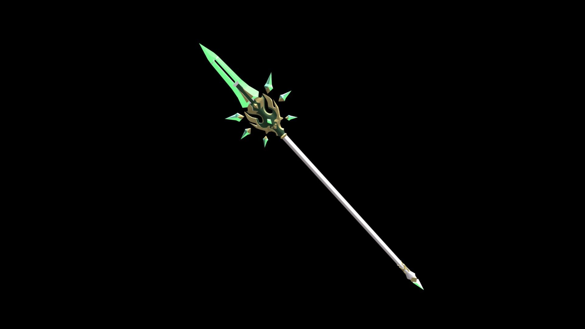Xiao Weapon - 3D model by NayniX [95fdfb8] - Sketchfab