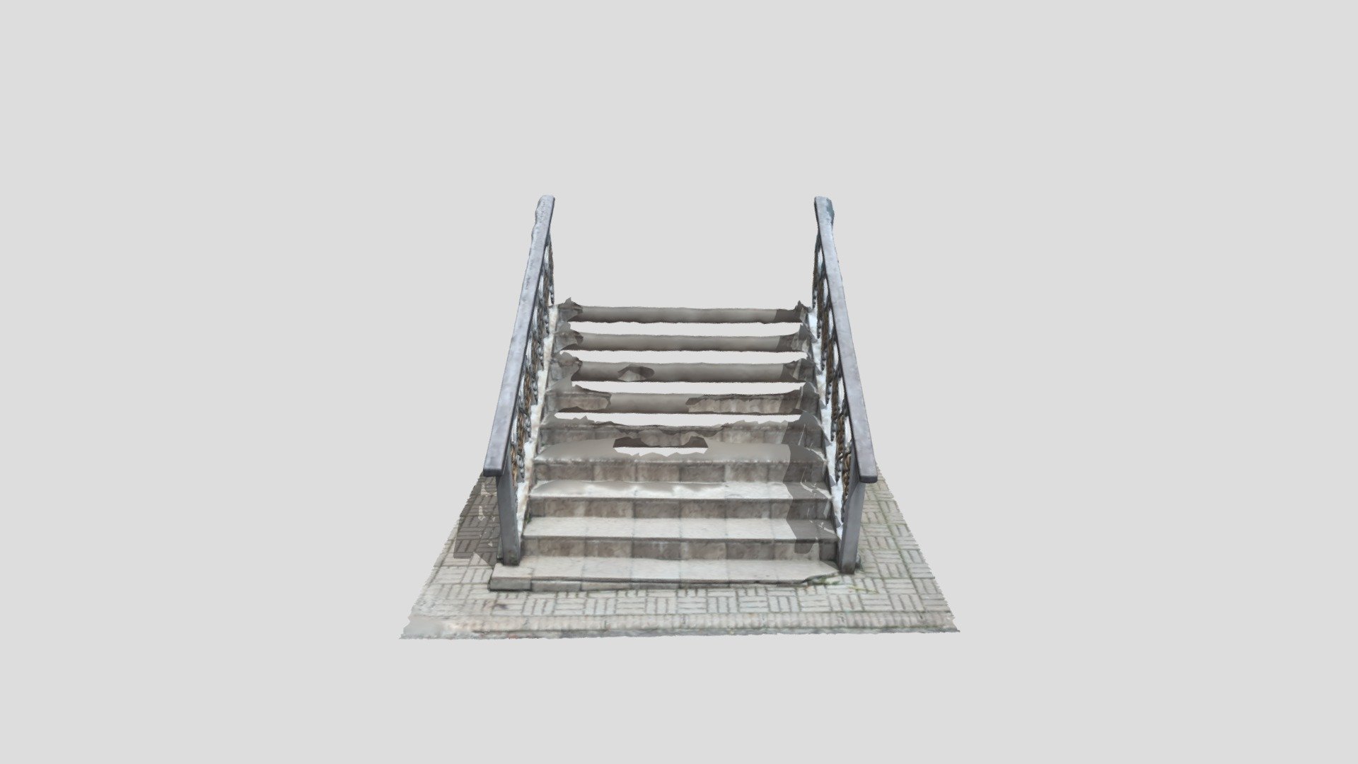 Stairs - Download Free 3D model by LilRocky [95ffed1] - Sketchfab