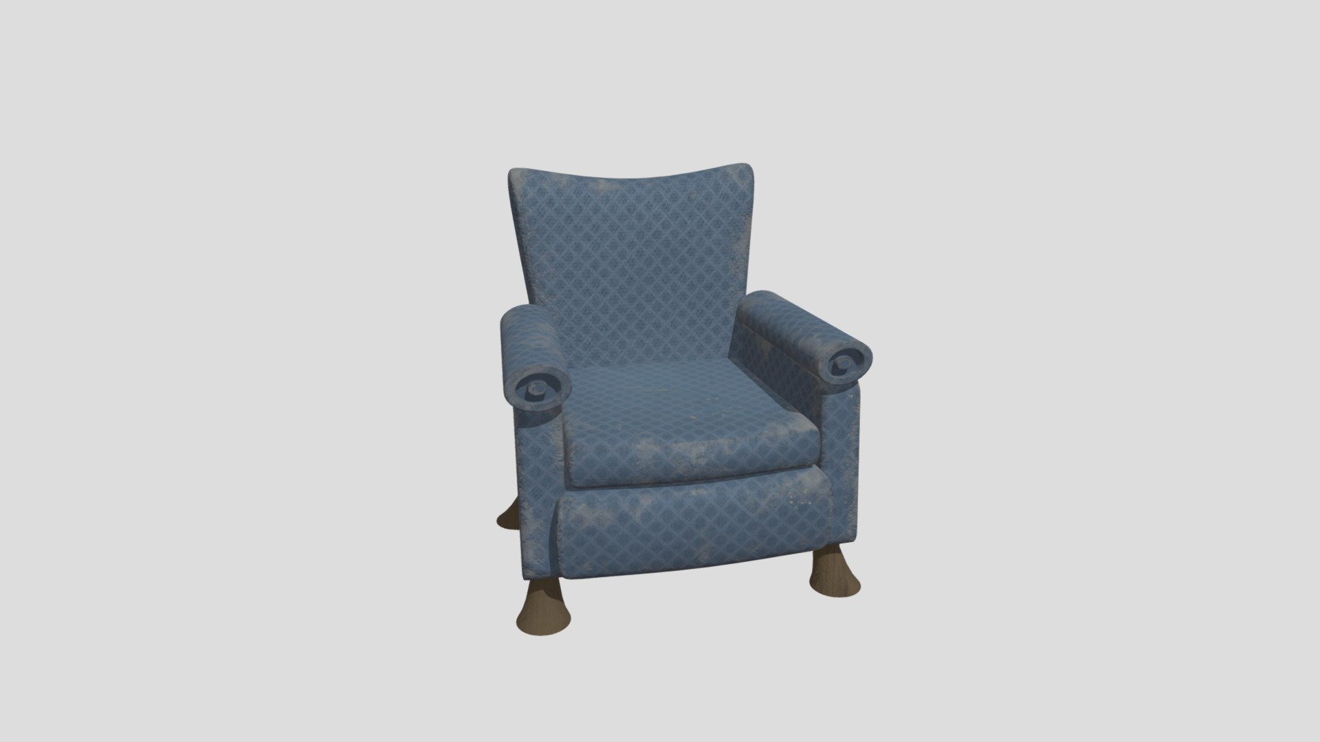 The chair from neighbors from hell game - 3D model by Youstina_Masry ...