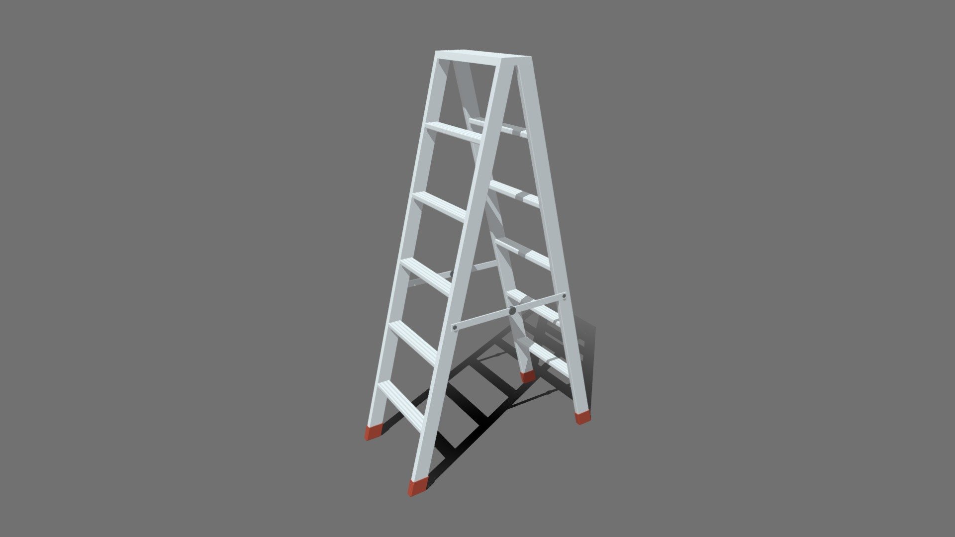 Low Poly Cartoon Aluminium Ladder - Buy Royalty Free 3D model by ...