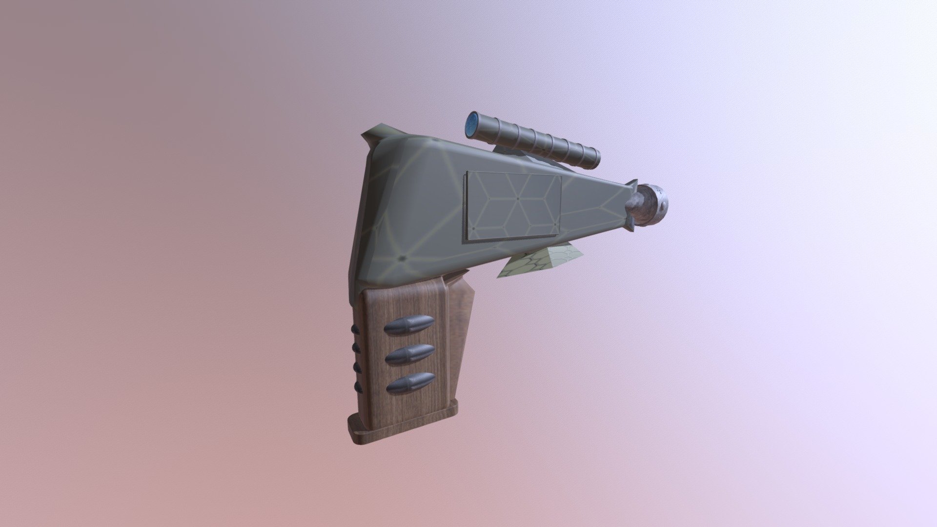 Weapon - 3D model by Adam Lindley (@AdamLindley) [9602d33] - Sketchfab