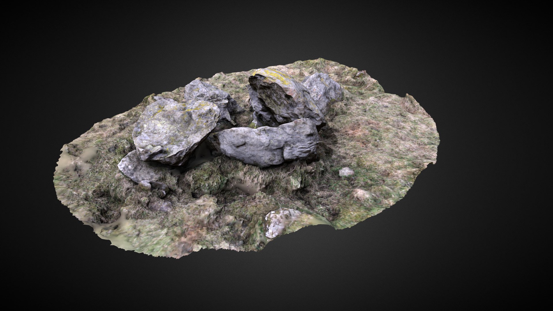 Destroyed Howemill Stone Circle - Download Free 3D model by Douglas ...