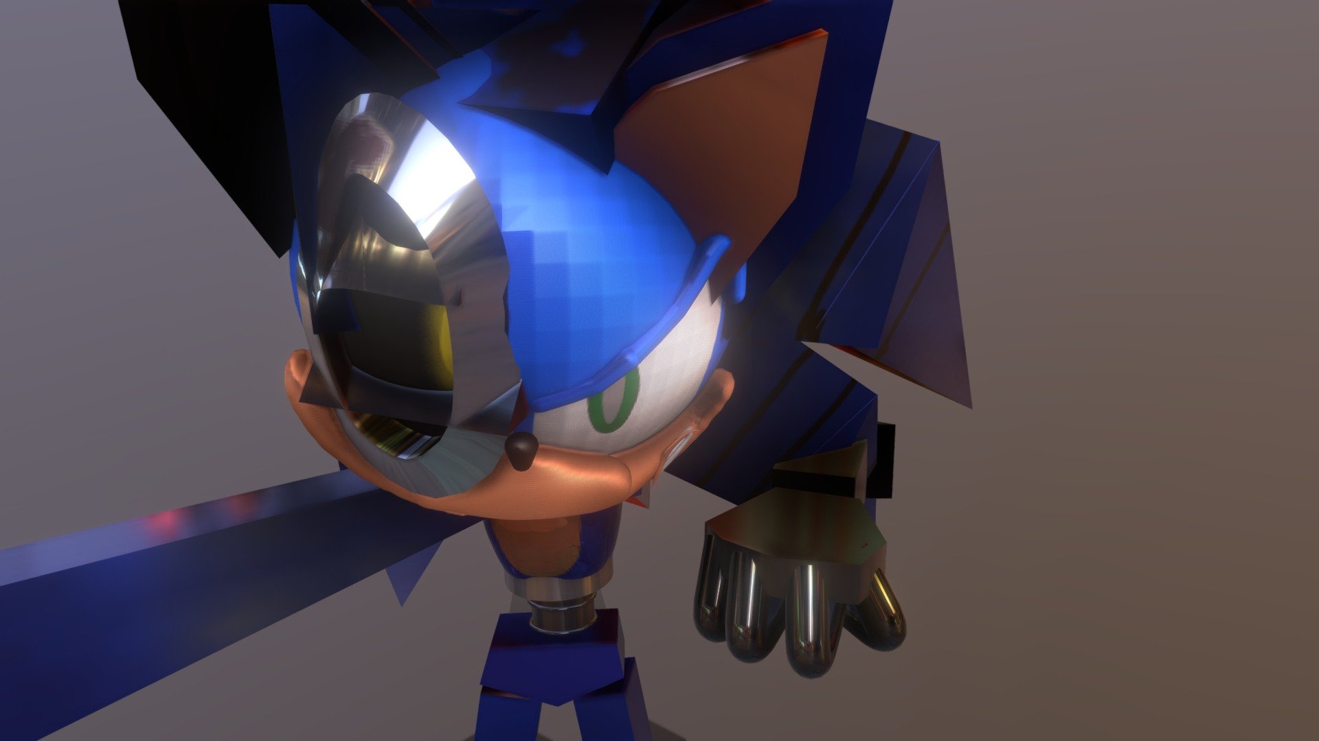 Robo-sonic - Download Free 3D model by tanjiro x sonic x deku ...