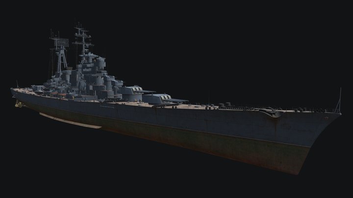Warship 3D models - Sketchfab