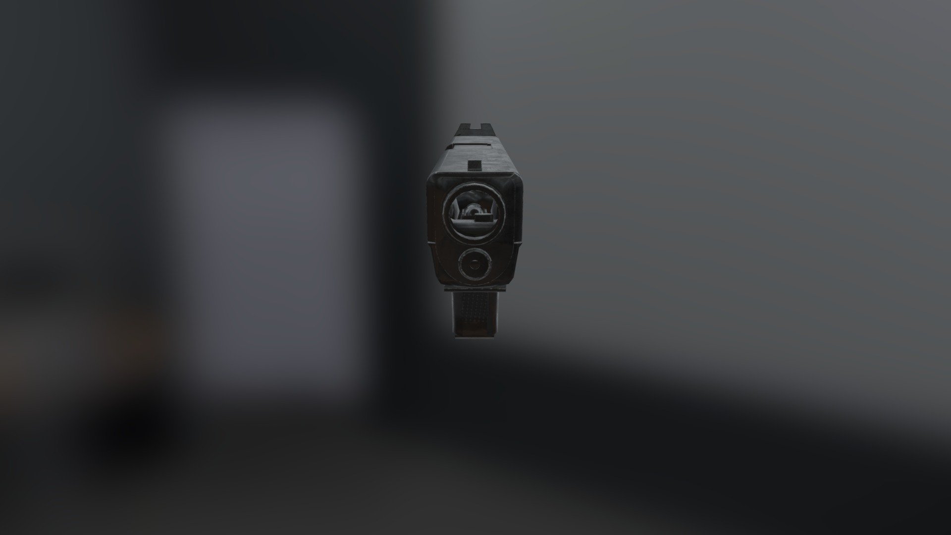 Pistol 3D Model Low Poly - 3D model by TurboByte3D [9607904] - Sketchfab
