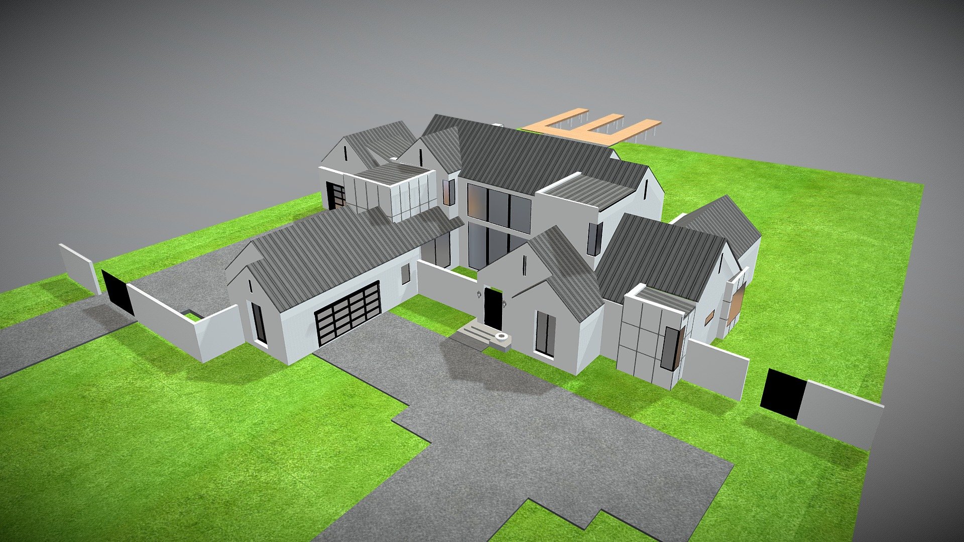 James Chauvin 2 - 360 spin model of 3D house - 3D model by ...