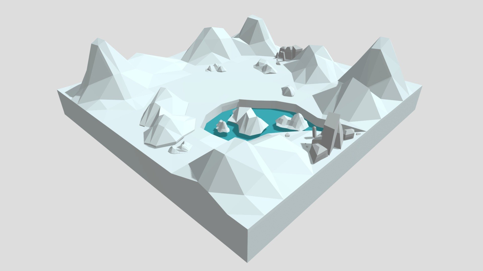 Arctic Environment - Past - Download Free 3D model by Cxrly97 [9609bc6 ...
