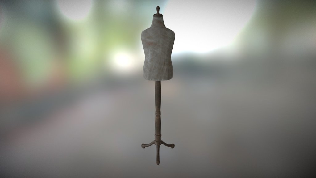 Dress Form Mannequin - 3D model by amorphous [960a75a] - Sketchfab