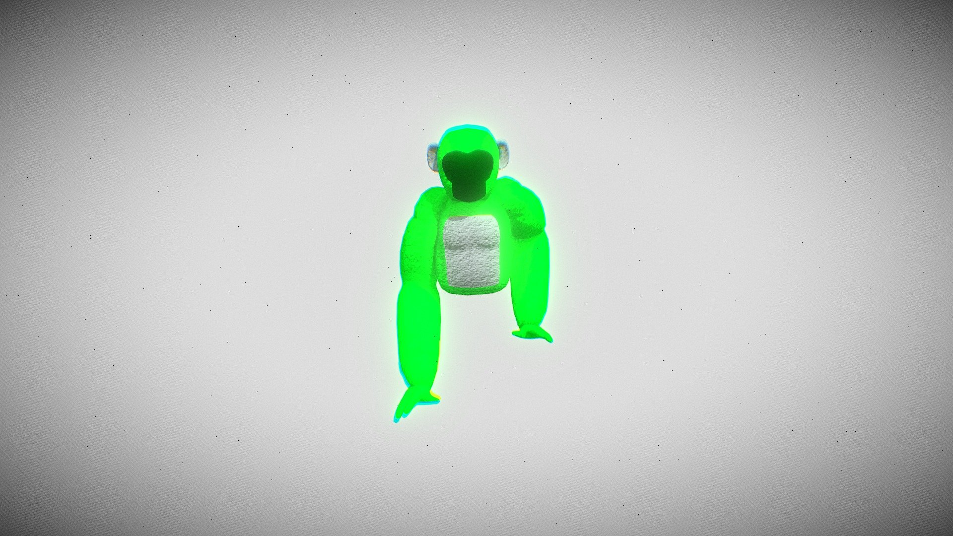 lethal ape Blud (twisted into a twisted monster) - 3D model by ...