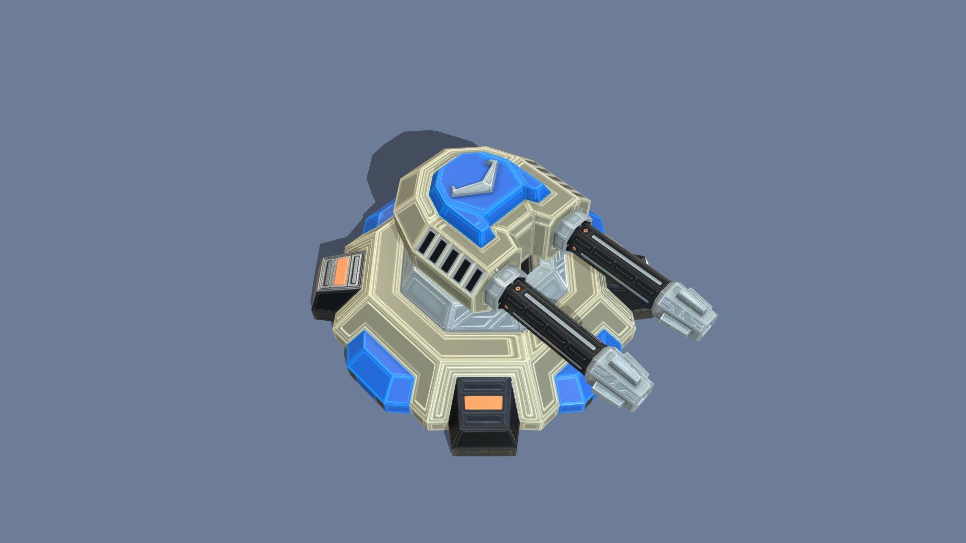 TAP: Bow Fortified Cannon - 3D model by Miguel Beckers (@miguelbeckers ...