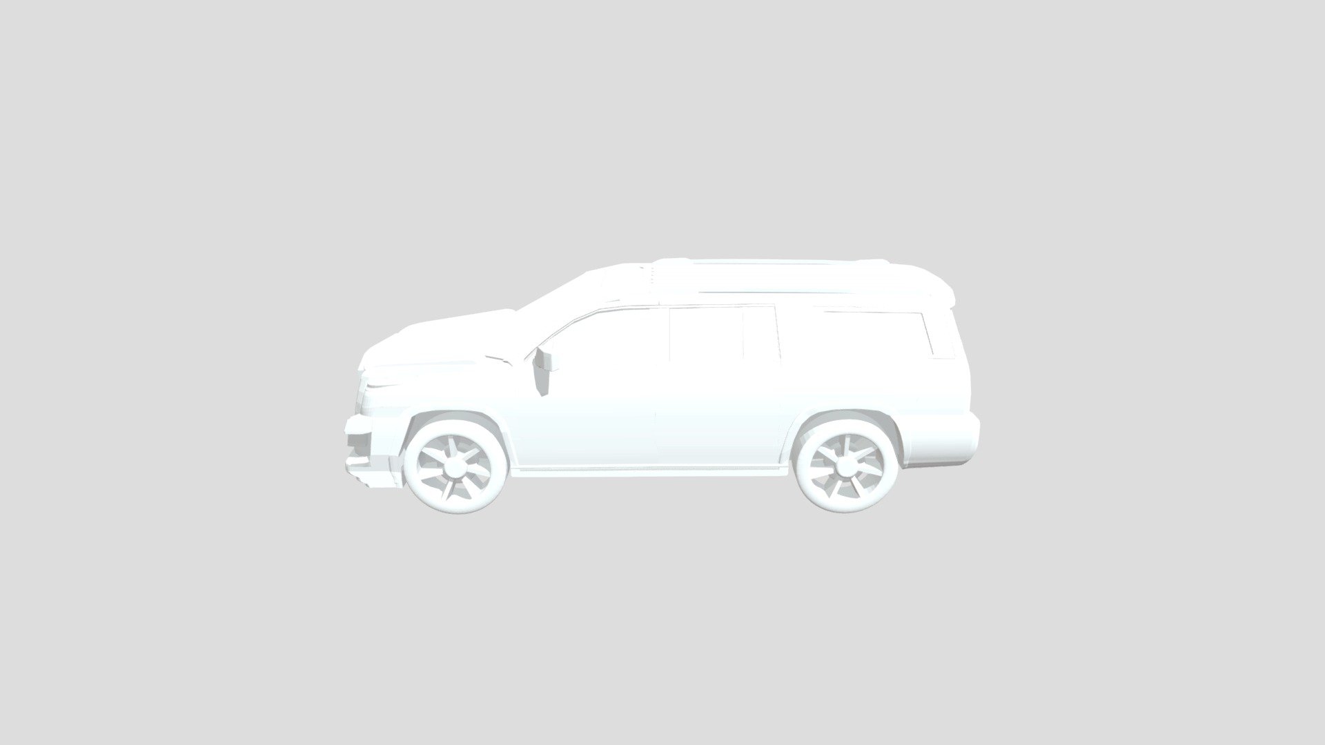 Cadillac Escalade - 3D model by cjpc [960b78e] - Sketchfab