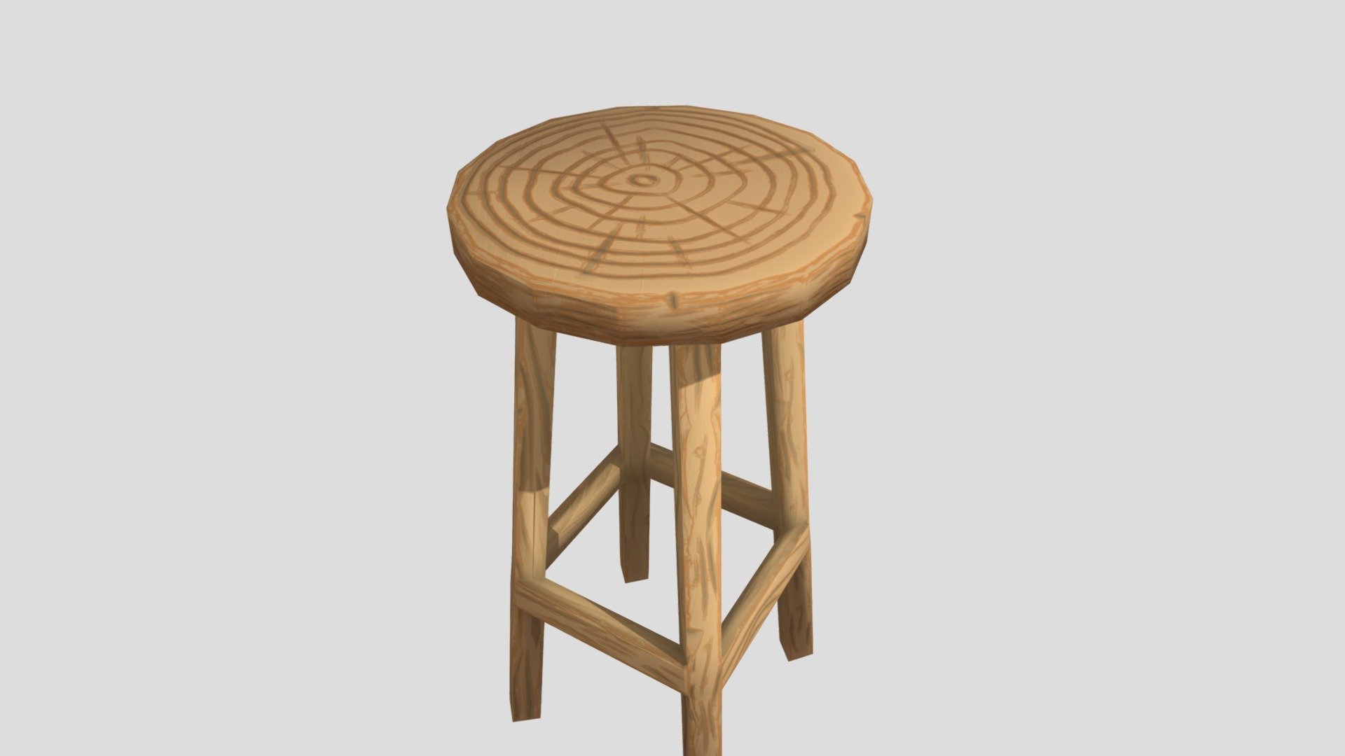 Stool - 3D model by Morie66 [960c277] - Sketchfab