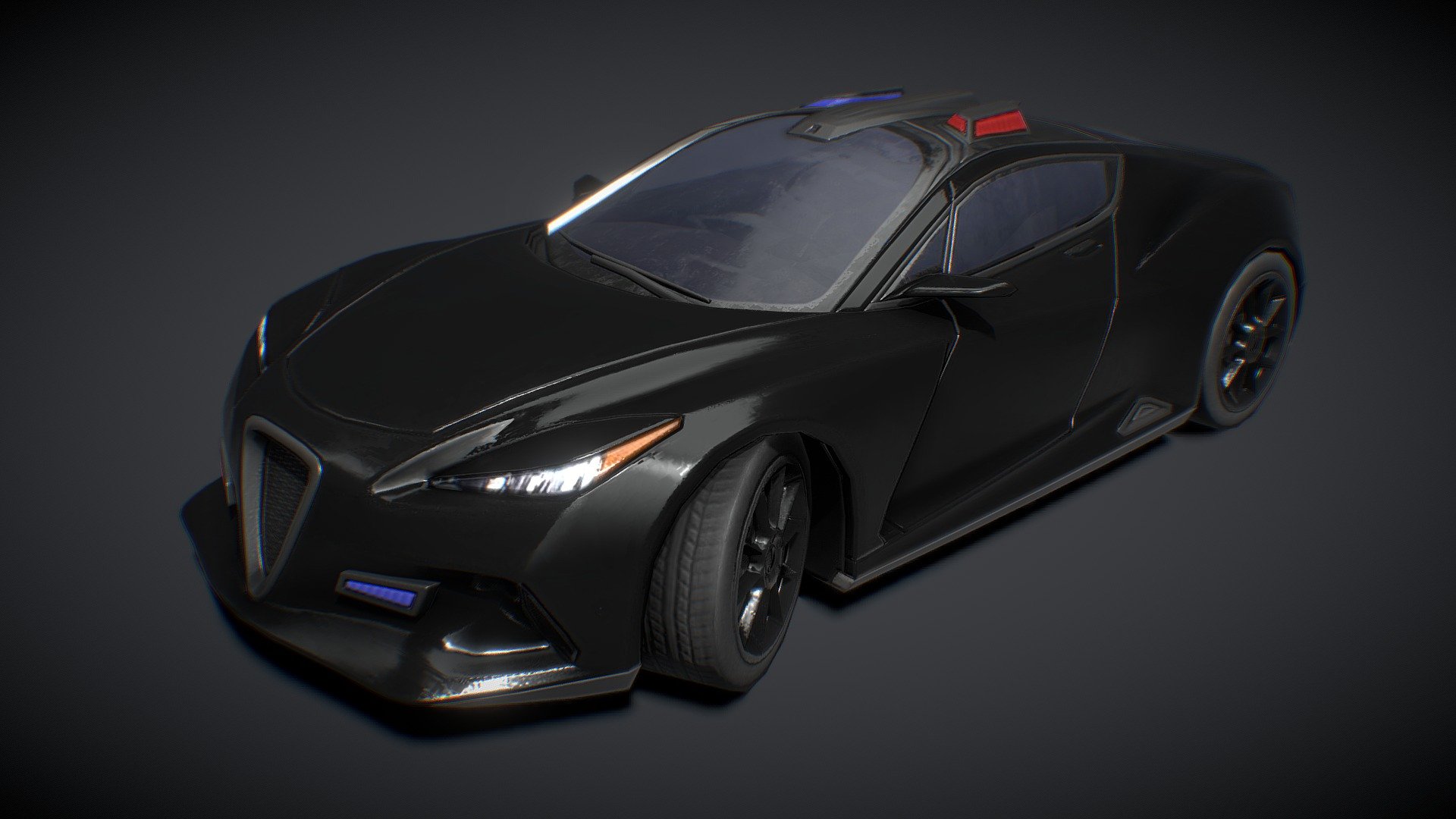 ZET ONE CONCEPT STEALTH POLICE - Download Free 3D model by TSB3DMODELS ...