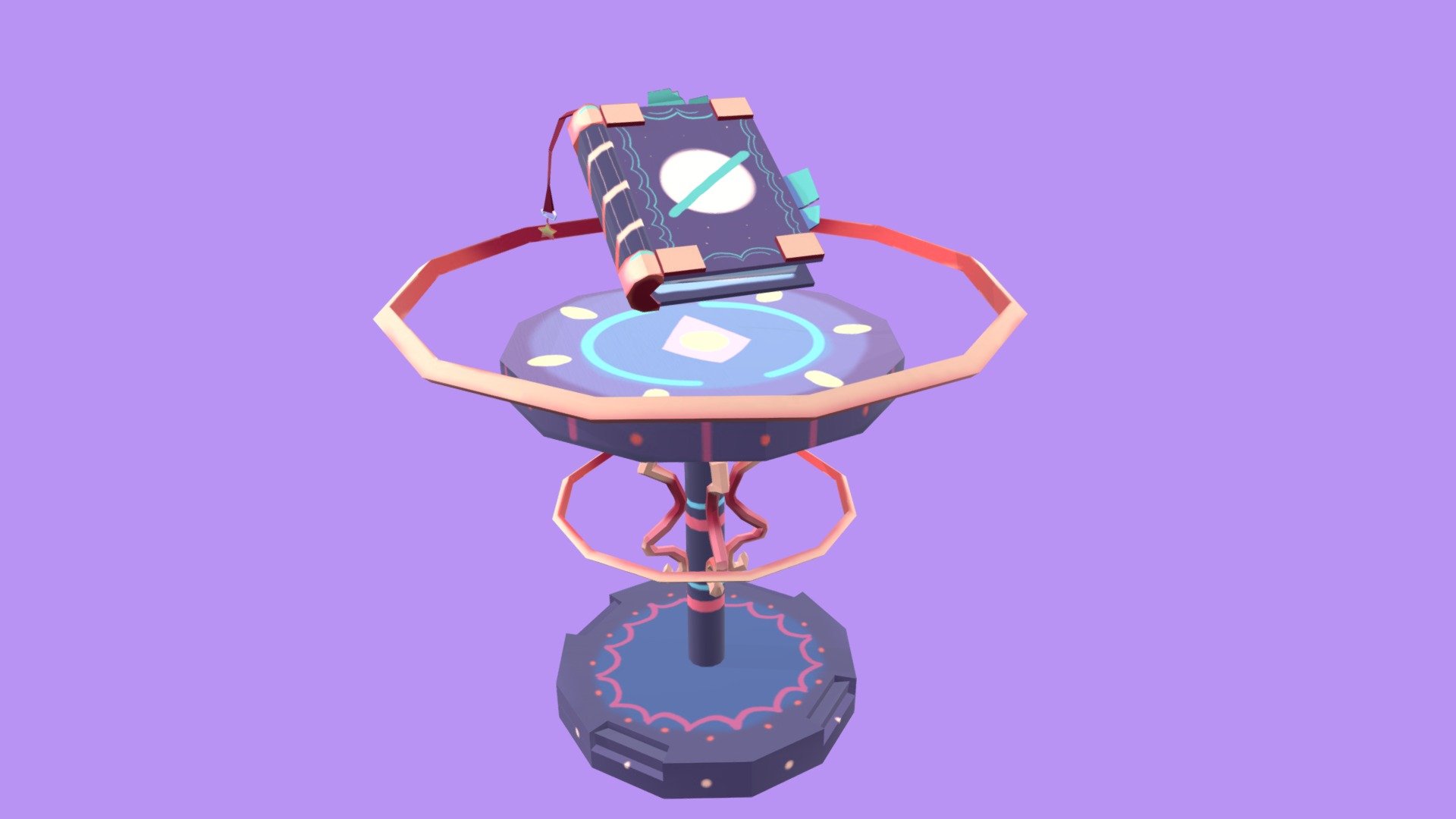 Book Stand Asset - 3D model by Puppiii [960e8a6] - Sketchfab
