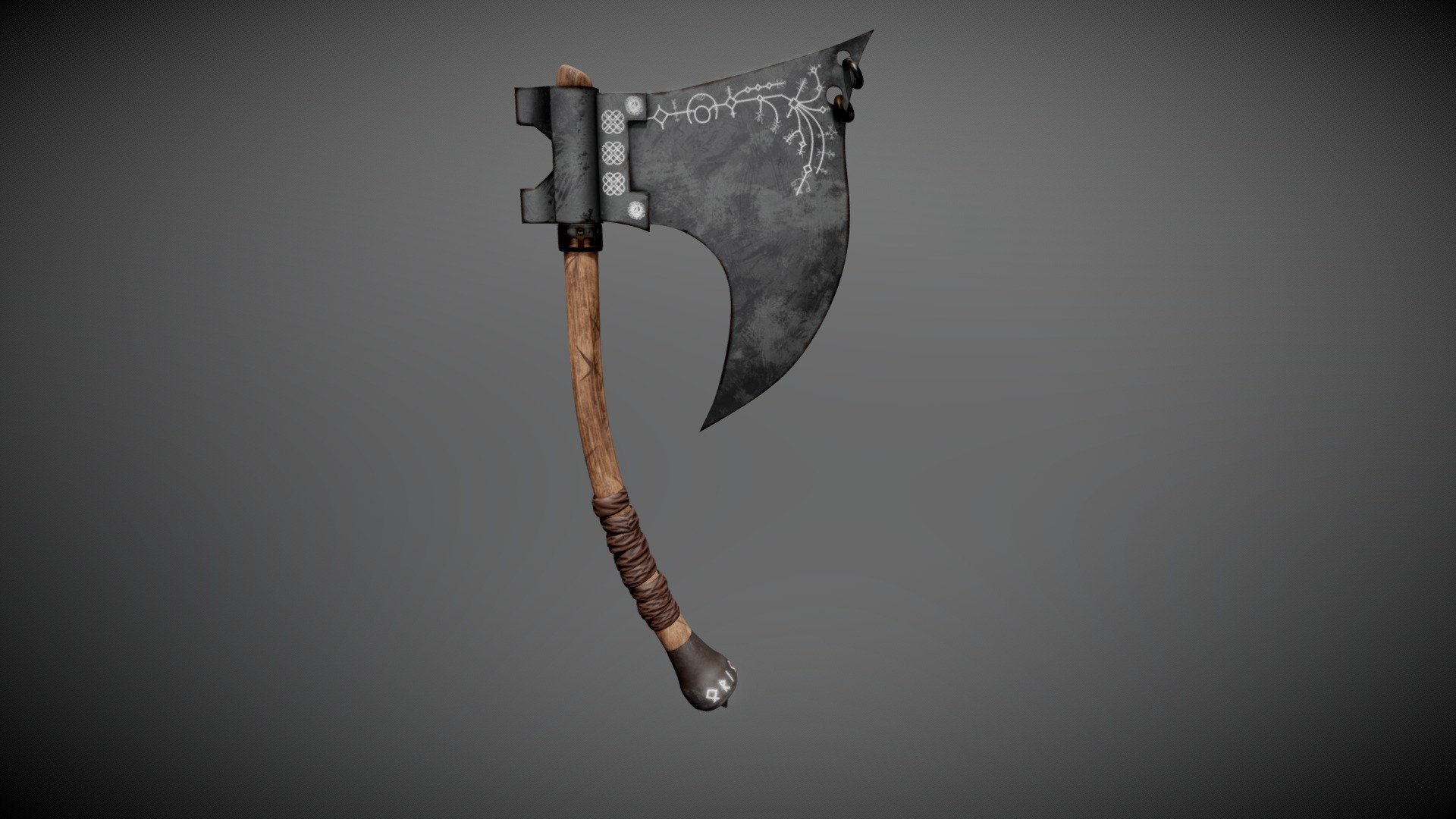 Realistic Viking Axe - Buy Royalty Free 3D model by Oriol Simón ...