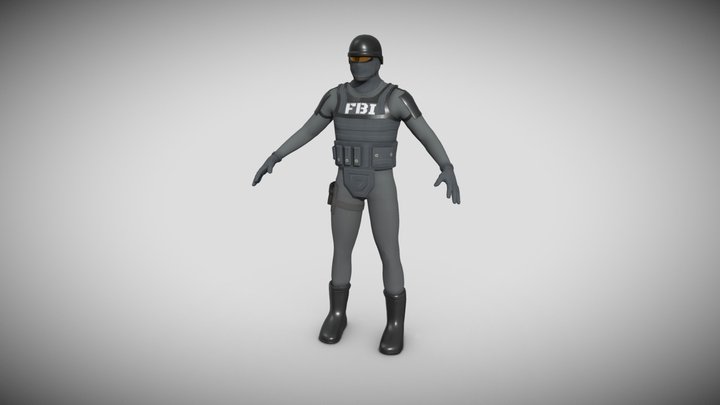 Fbi 3D models - Sketchfab