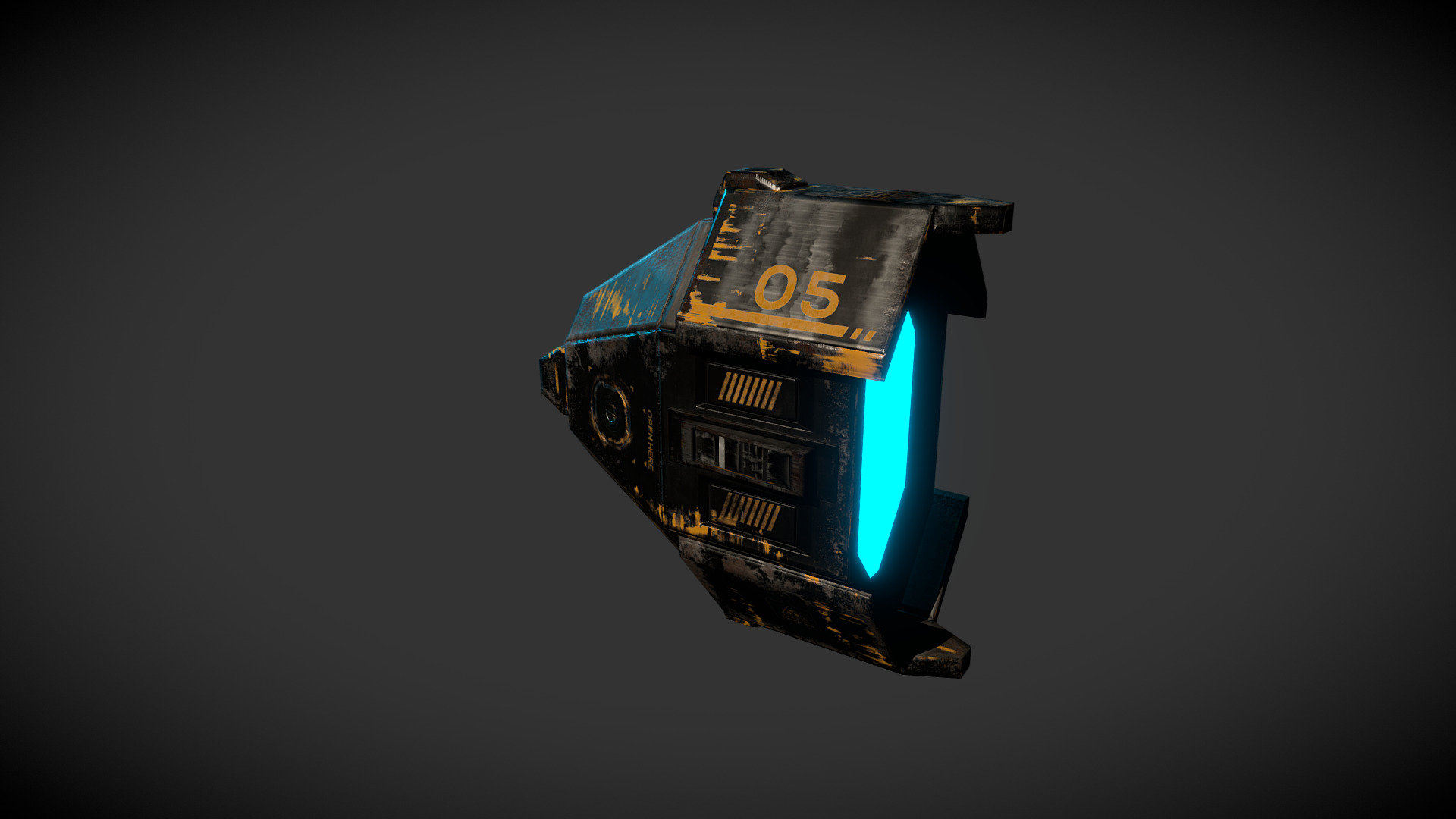 BIII-5 Military Thruster - Download Free 3D model by LBruene [9611456 ...
