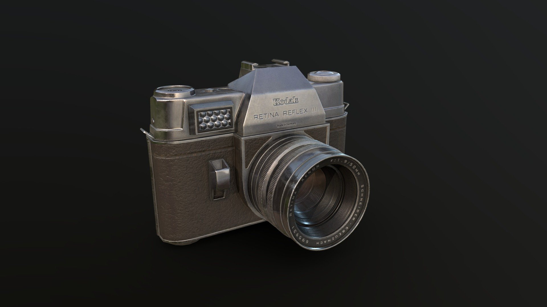 Kodak Retina Reflex III Camera - 3D model by AlexAkins [961152f ...