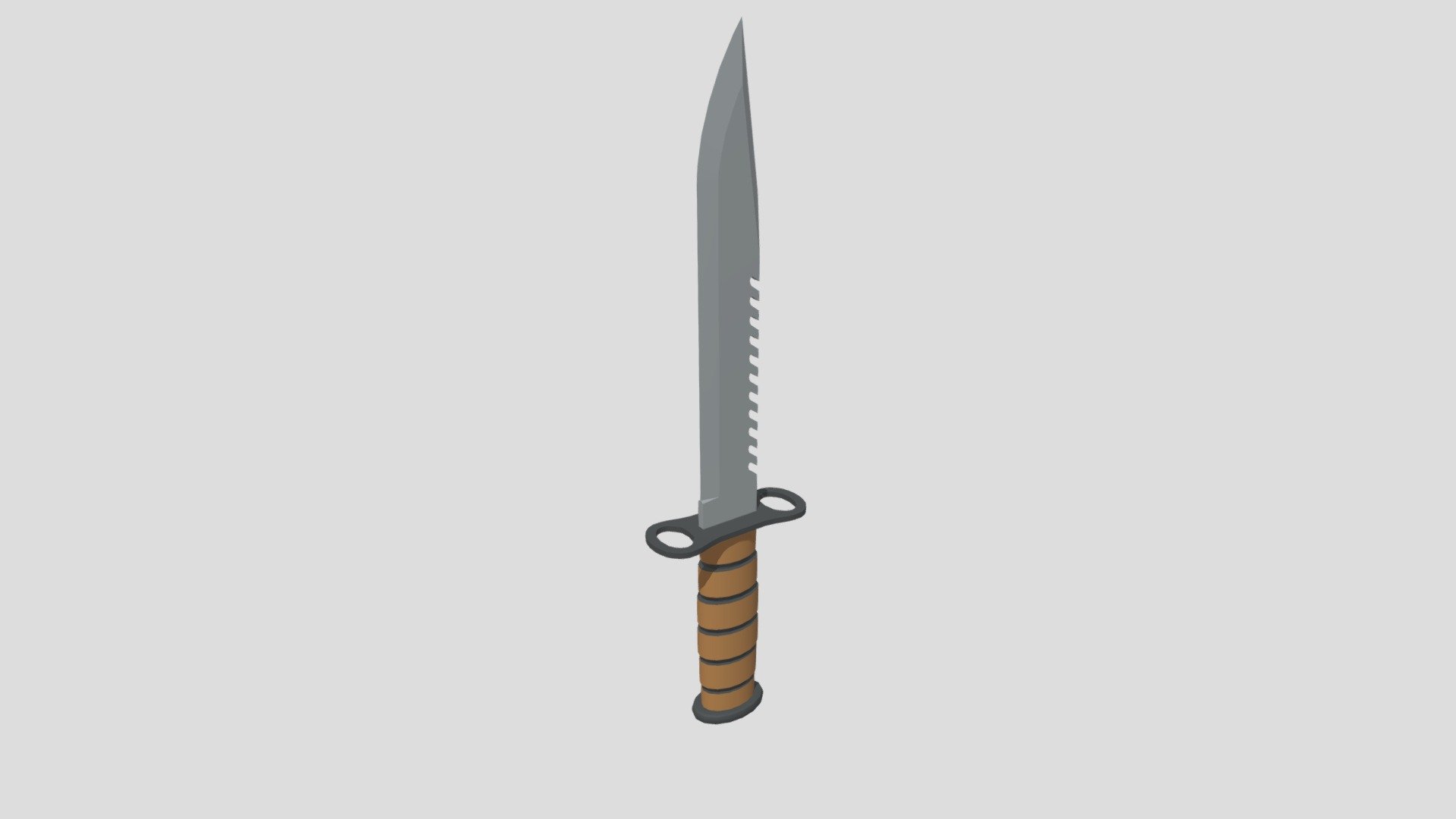 Knife - 3D model by MarcusHultquist [96132e9] - Sketchfab