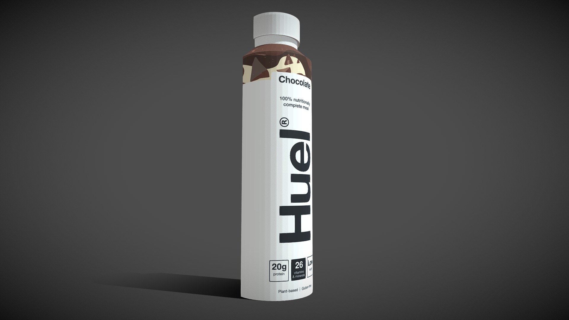 Huel Half Bottle With Artwork - 3D model by Unbranded4u [9613810 ...