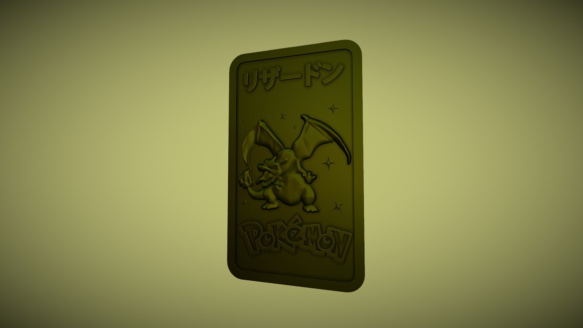 Pokemon Charizard Bullion - 3D model by FGArt (@gpdraw) [961484c ...