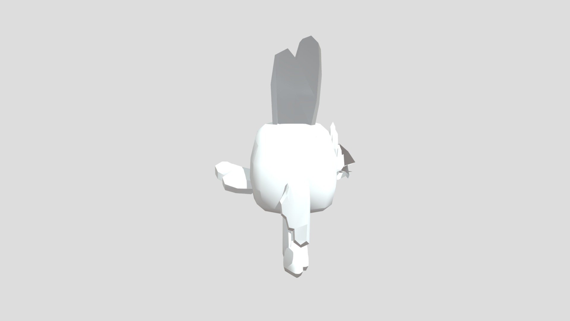 Black Long chicken in chicken gun - 3D model by vjadcenko [96152c9 ...