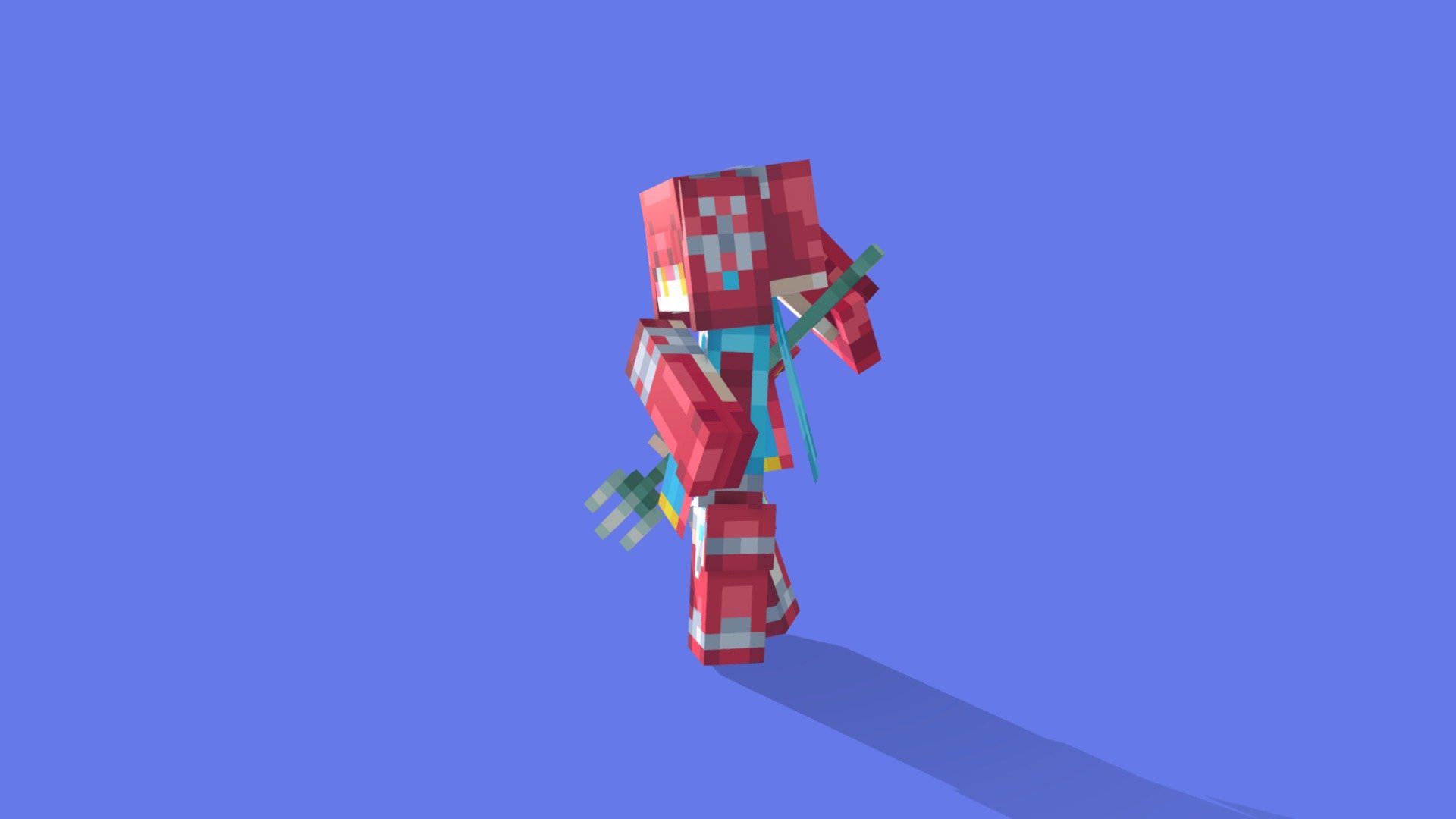 Minecraft x BotW : Mipha - Zora champion - 3D model by FigueFlaque ...