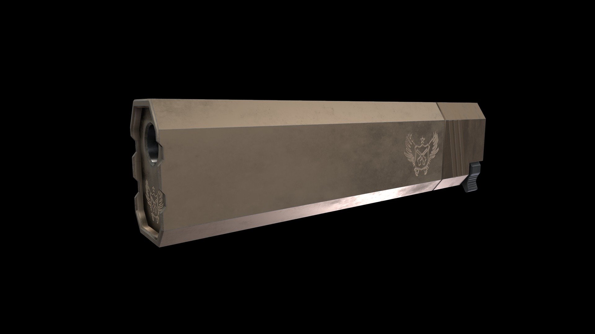 Silencerco Osprey Suppressor - Download Free 3D model by Socksthecat ...
