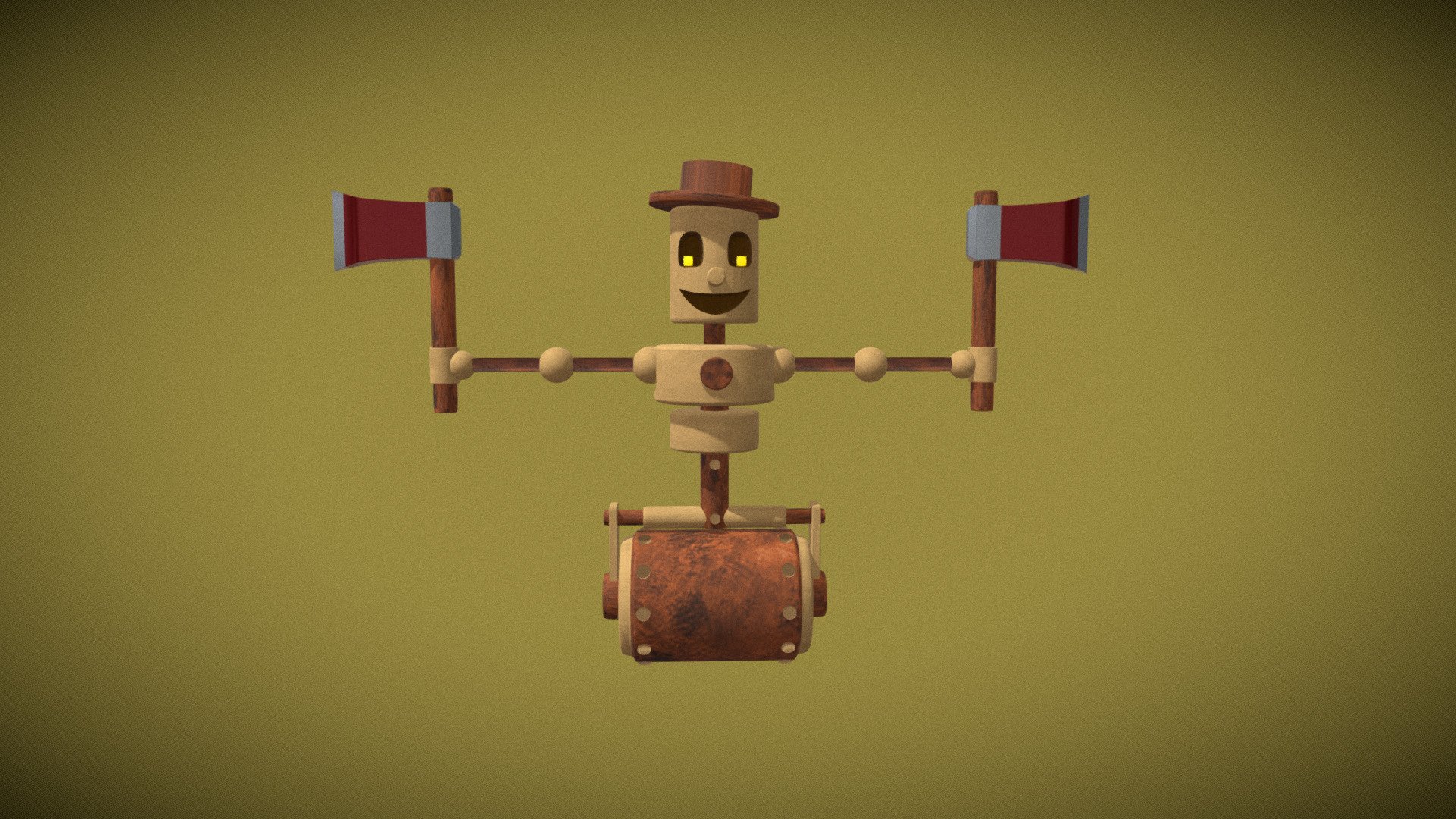 Chop N' Roll FNaF World - Download Free 3D model by 3D_Garbage ...