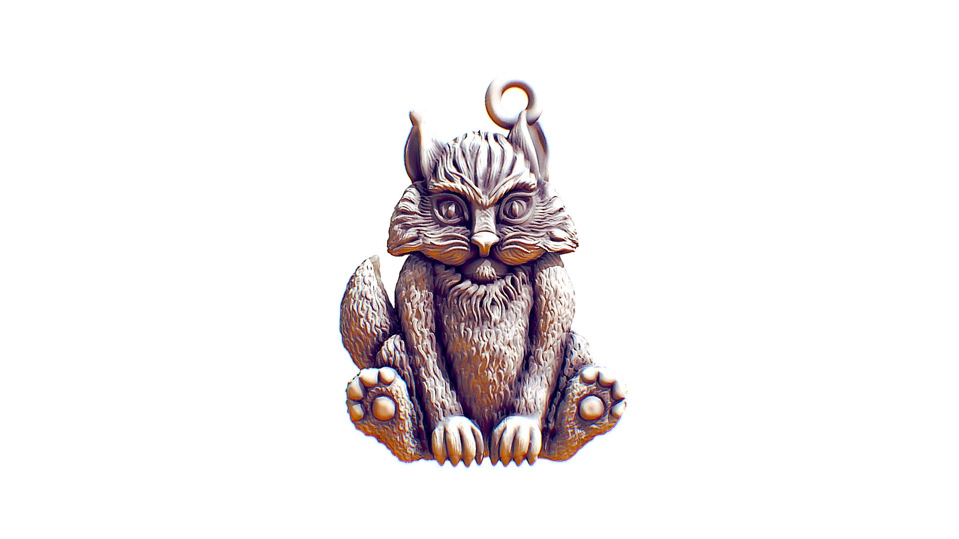 Cat bully - 3D model by Mihail Burmistrov (@mishkin79) [9617d9d ...