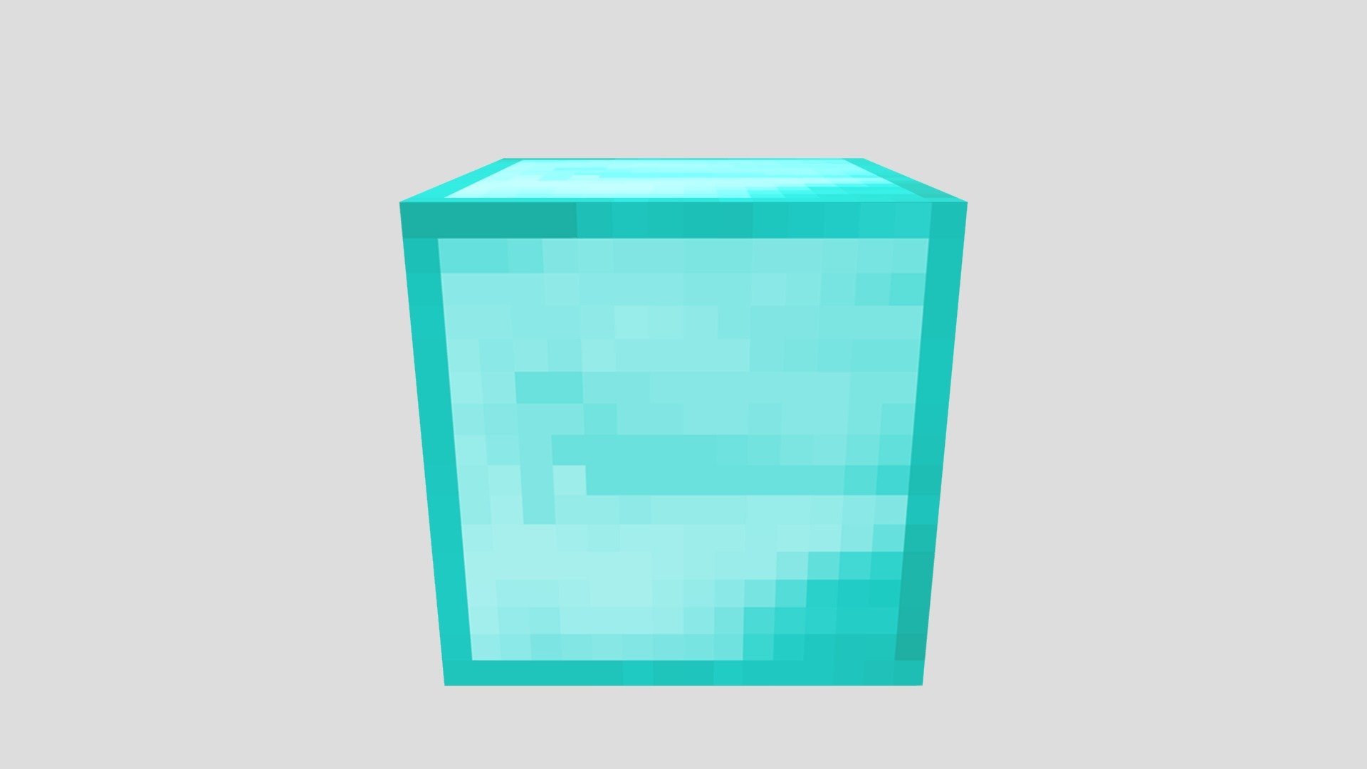 Diamond Block 3d model - Download Free 3D model by Chhean (@lehortry ...