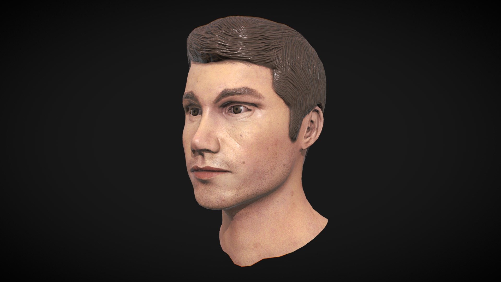 Dylan O'Brien Head Bust - Download Free 3D model by Nicholas Carter ...