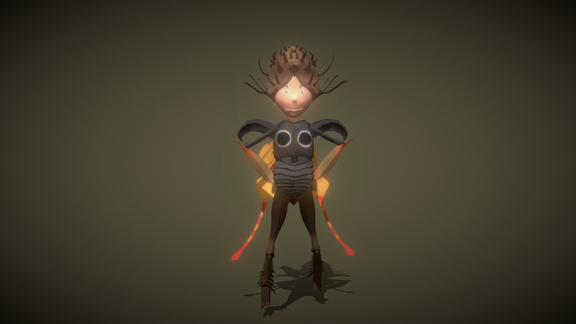 |Flower- Winged Sprite|Animation| - Download Free 3D model by ...